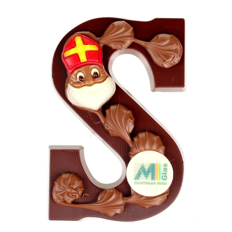 Het Chocoladehuis | Luxe pure chocolade letters met logo